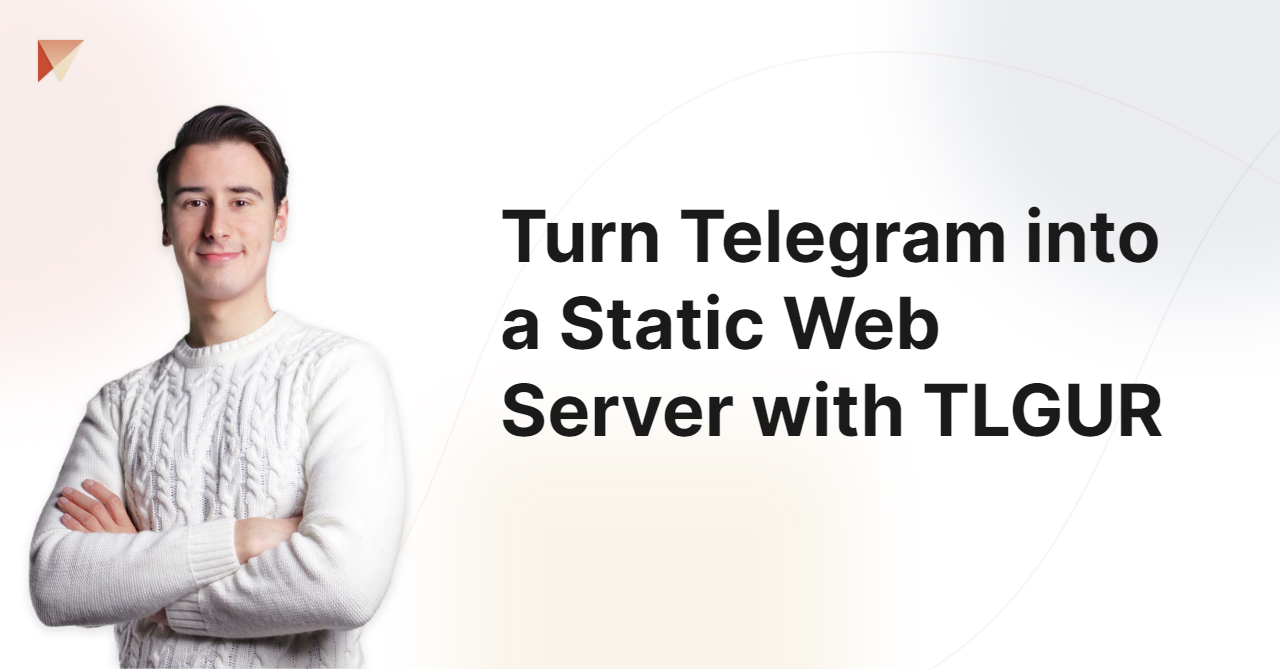 Turn Telegram into a Static Web Server with TLGUR - Federico Terzi - A ...