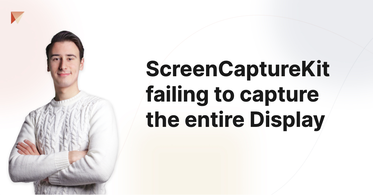 ScreenCaptureKit failing to capture the entire Display - Federico Terzi ...